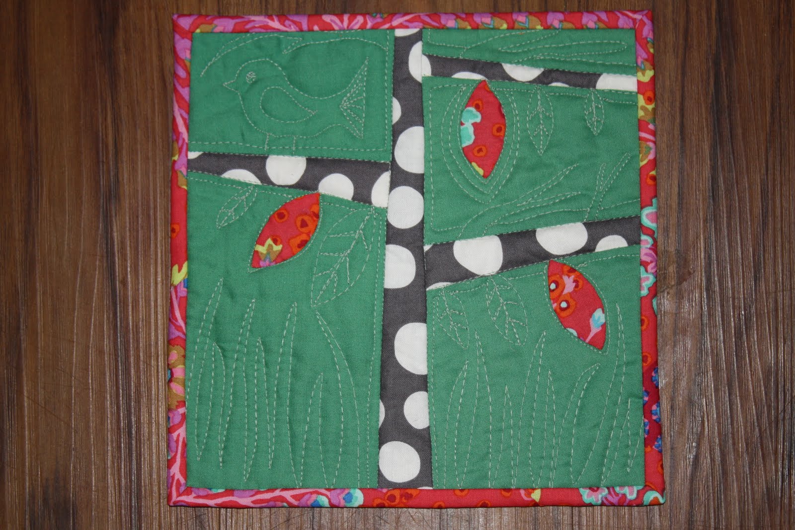 APPLIQUE TODAY: Tree Block Tutorial