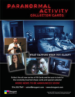 Trader Crack's Card Blog: Paranormal Activity Cards Coming in the New Year