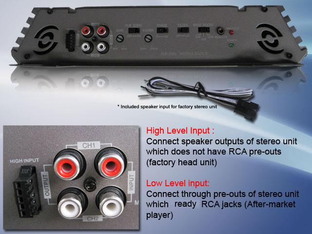 Zack Audio: MBQ audio (GERMANY) MB-3501 1000W Mono Block Power ...