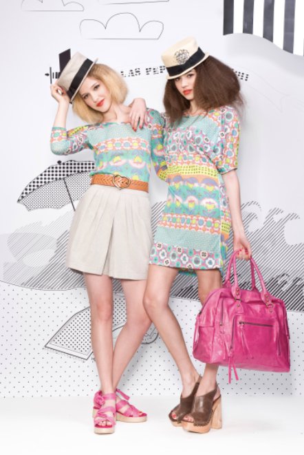 El mundo viste a la MODA: Las Pepas lookbook verano 2011