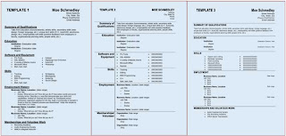 AIS Resumes: Resume Writing: Format and Templates