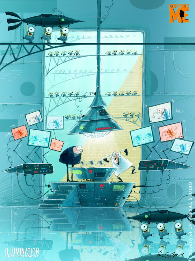 eric guillon: Gru's lab