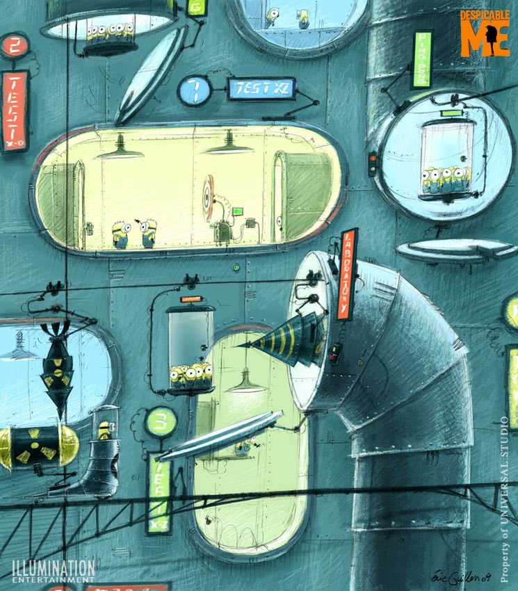 eric guillon: Gru's lab