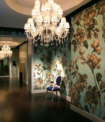 EMC2 Interiors: Tiny Pieces of Art - Funky Mosaic Tile