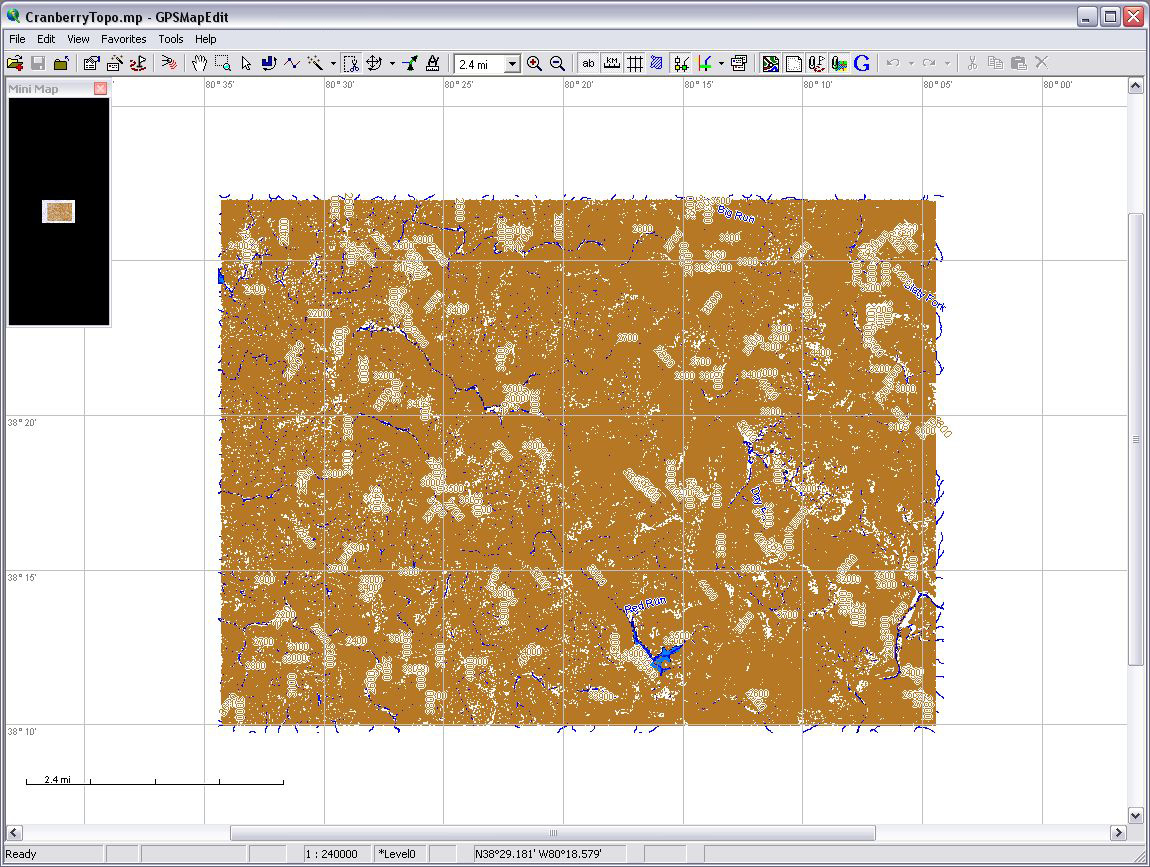 Occasional Hyker: Creating Custom Topographic Maps for your Hand Held ...