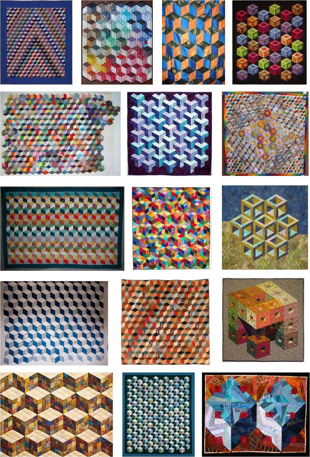 Falling blocks quilt pattern - racehome