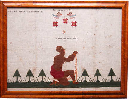Barbara Brackman's MATERIAL CULTURE: Abolitionist Embroidery