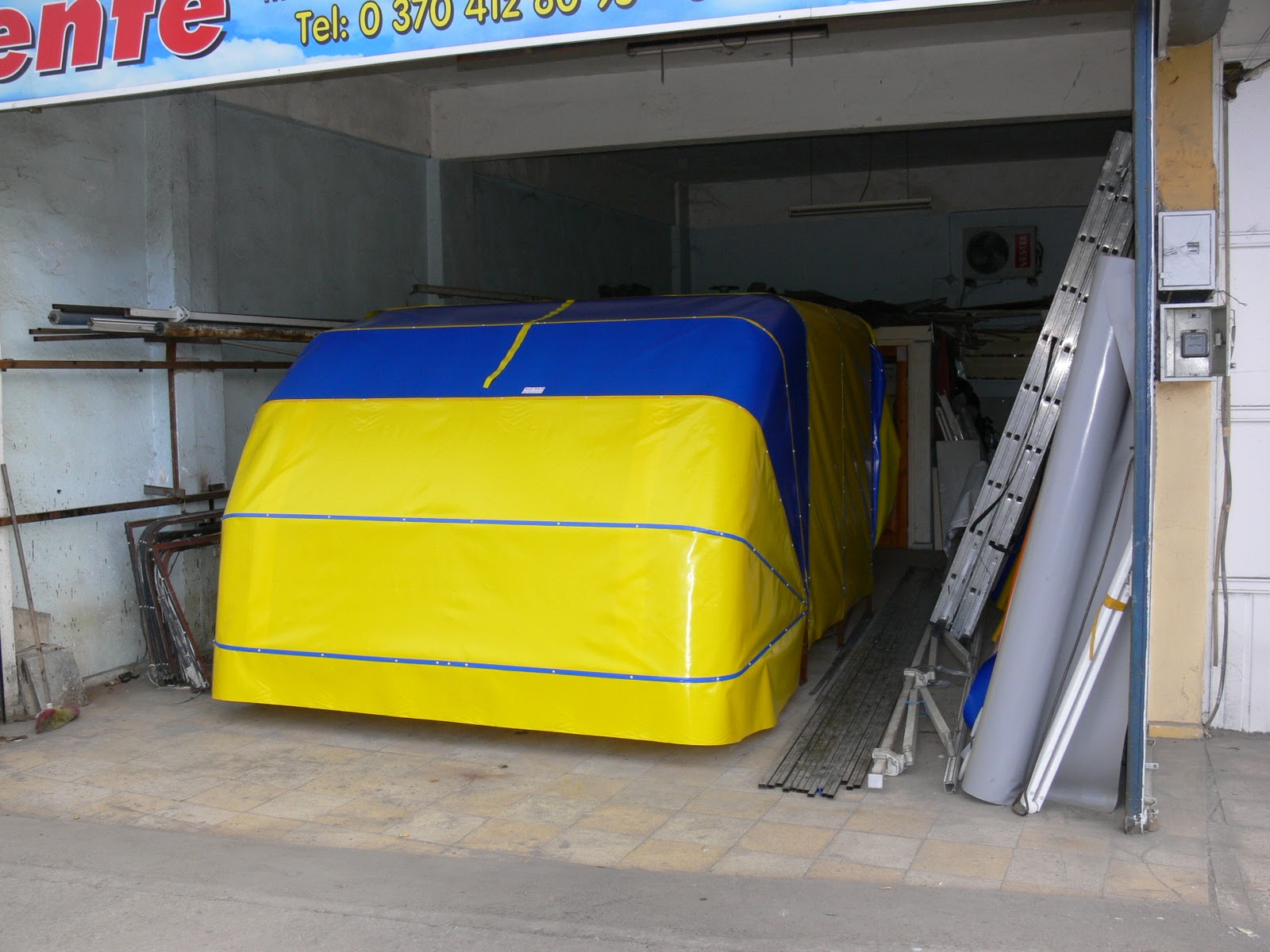 Portatif oto Garajı