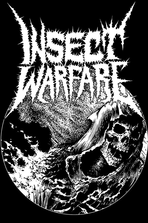 sinister merchandise: INSECT WARFARE "Nuclear What?" shirt