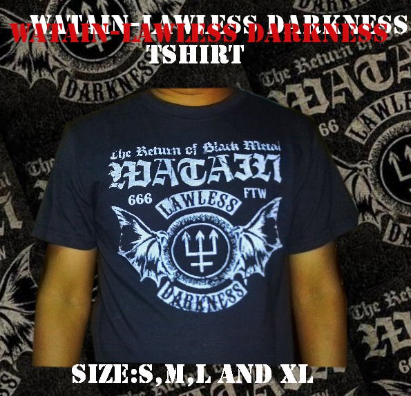 sinister merchandise: WATAIN "Lawless Darkness" shirt