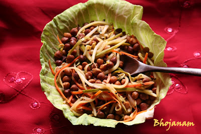 Bhojanam: Desi Chickpea Salad