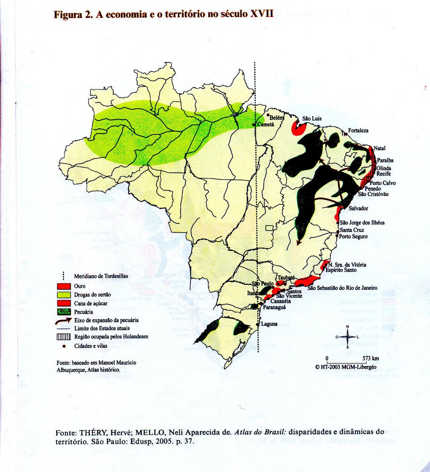 Panorama Geográfico: Formação do território brasileiro - Atividade para ...