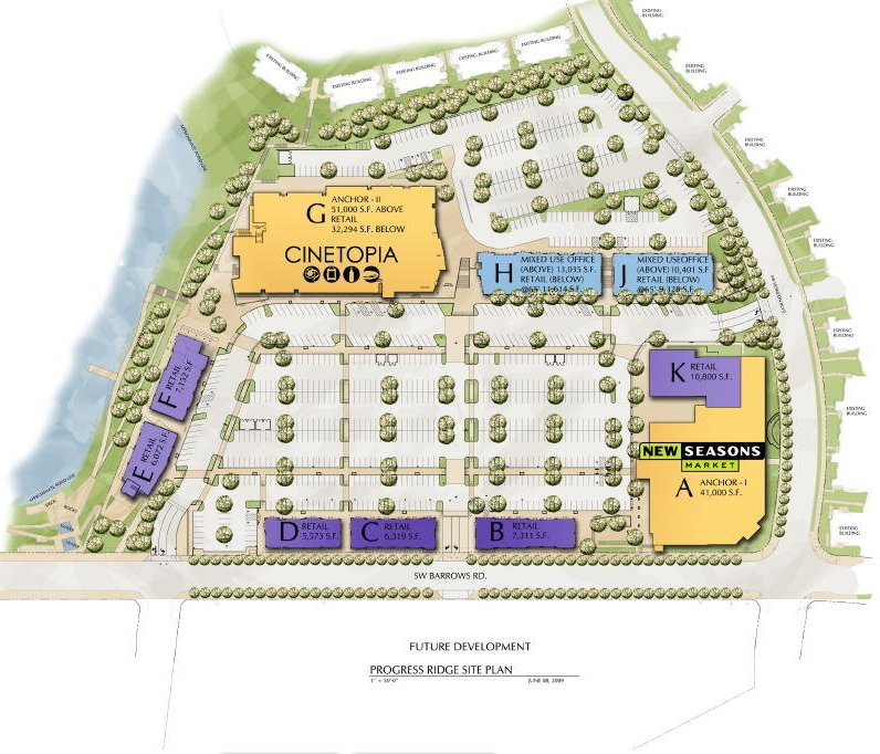My Projects at Lewis and Van Vleet, Inc: Progress Ridge Town Square