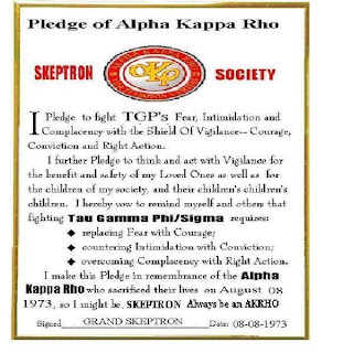 Alpha Kappa Rho - Akrho: The Pledge of Akrho