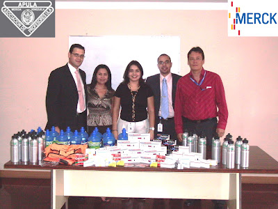Apula Informa On Line: Merck dona medicamentos a Delegación de Apula