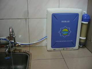 Penapis Air Halal Mampu Milik: Pemasangan Hijrah Water Filter Yang Baru