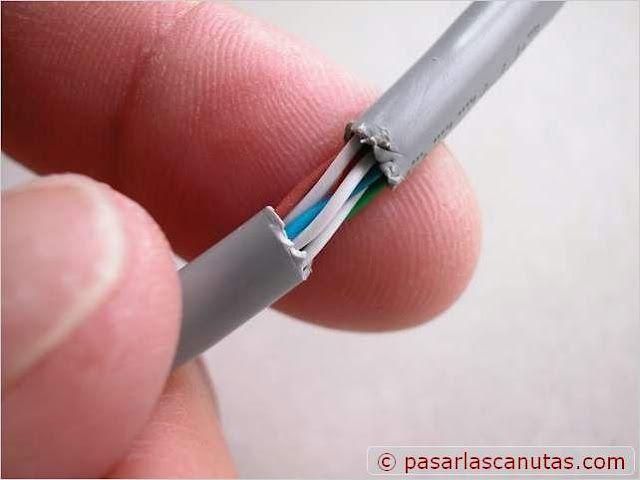 Redes de datos: Como crimpar una cable RJ-45