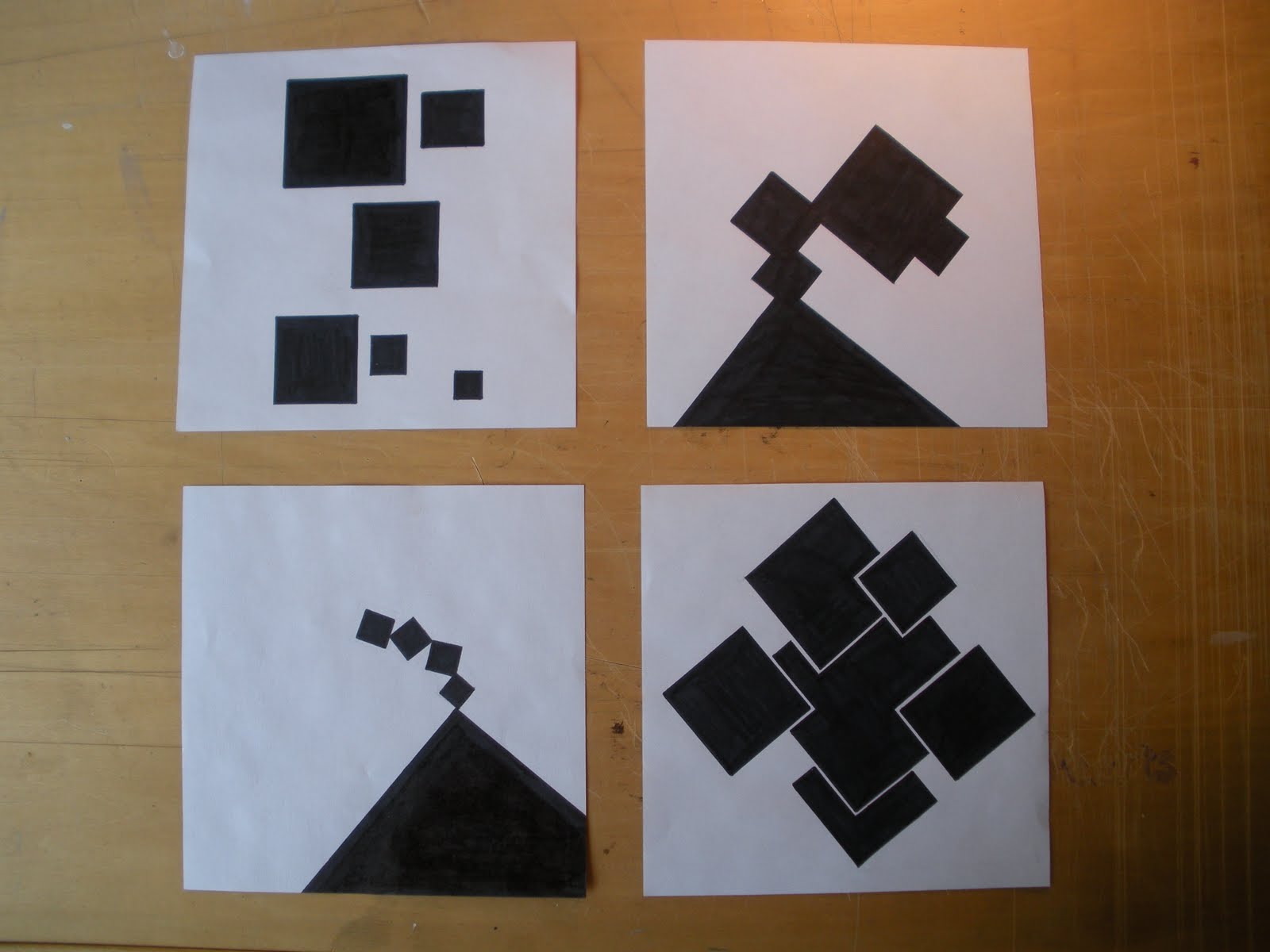 dana's WASH blog: Squares and Form Interrelationship