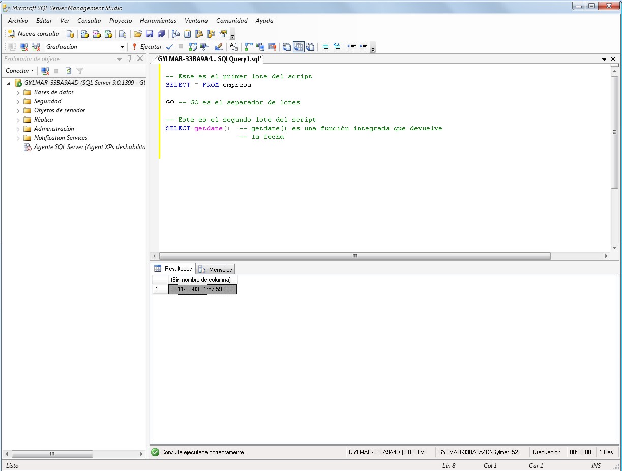 Vacil Mio Y Bayuncadas Fundamentos De Transact Sql