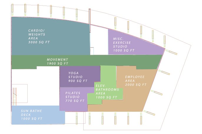 Blue Lagoon Senior Capstone: Blocking, Floor plans & Circulation