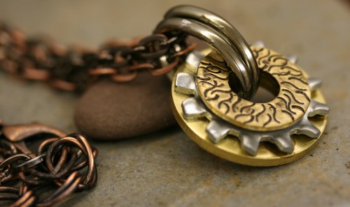Industrial Chic : Hardware Jewelry by Whim Originals - The Beading Gem ...
