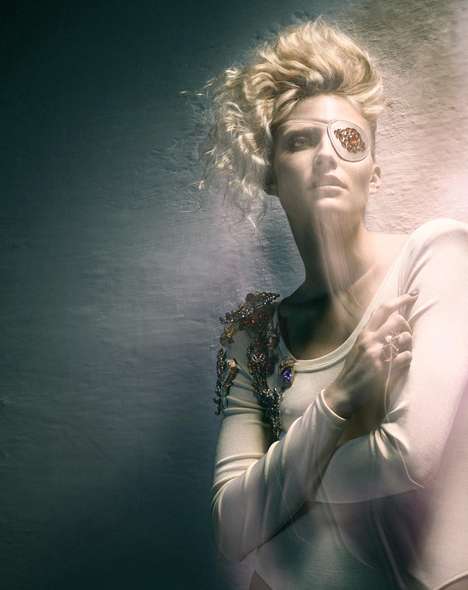 Bedazzled Eye Patches - For Fashion and For a Cause / The Beading Gem