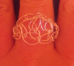 How to Crochet Wire Rings / The Beading Gem