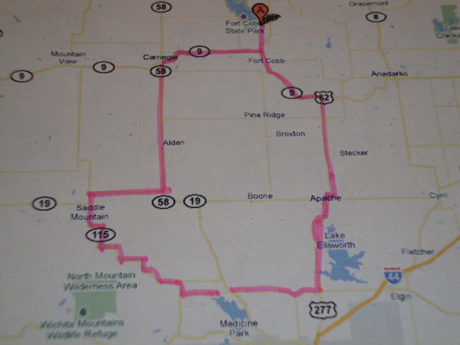 Wanderings of a Girl Ryder: "I've been to Nowhere, OK."