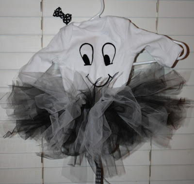 Christy Robbins: Halloween-Ghost: Boo Tutu Costume