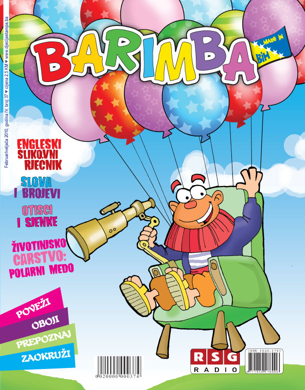 Emir Isovic, MA in infographics: Barimba 38 cover