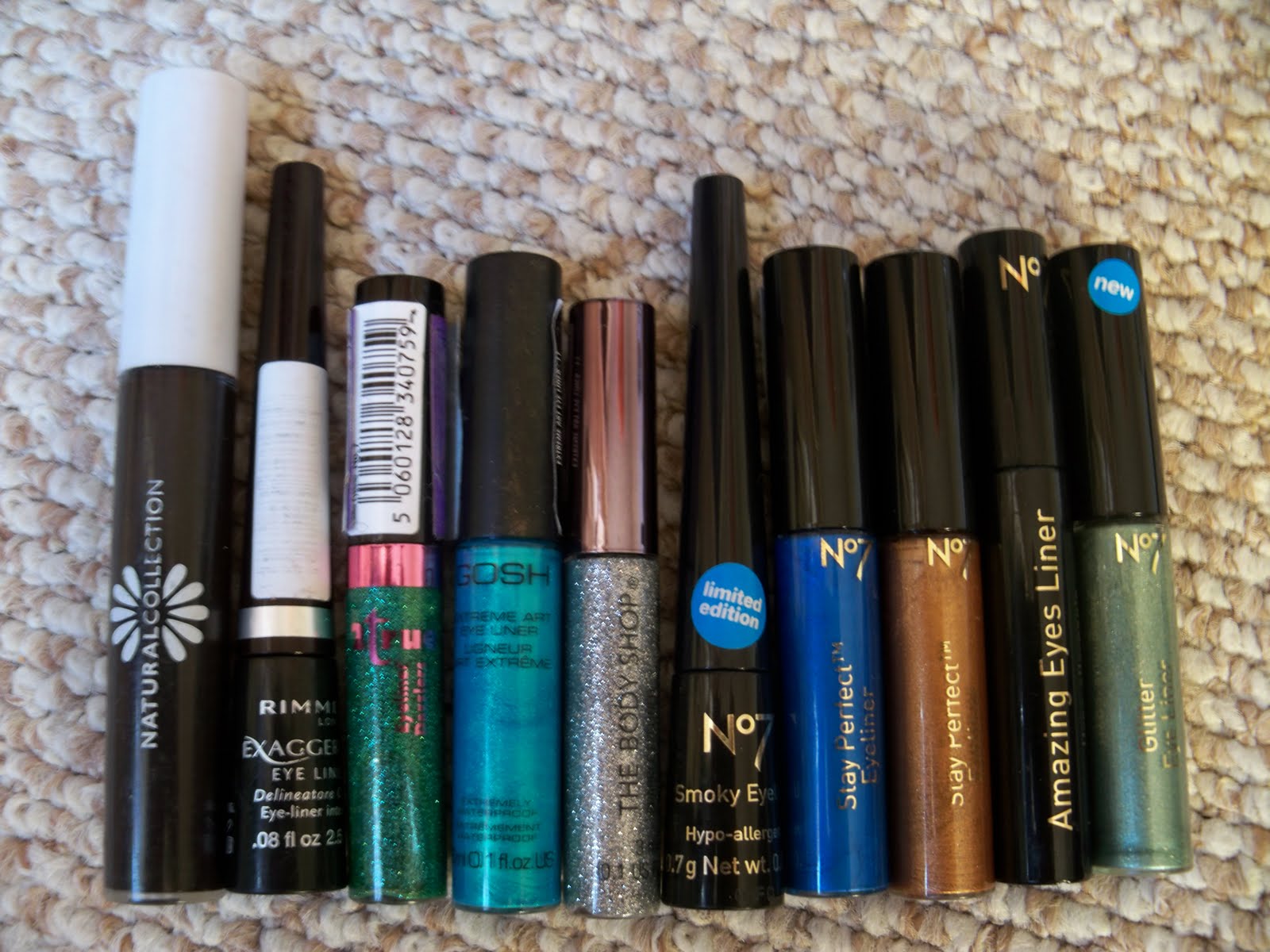 See the world through my eyes: My Liquid Eyeliner Collection