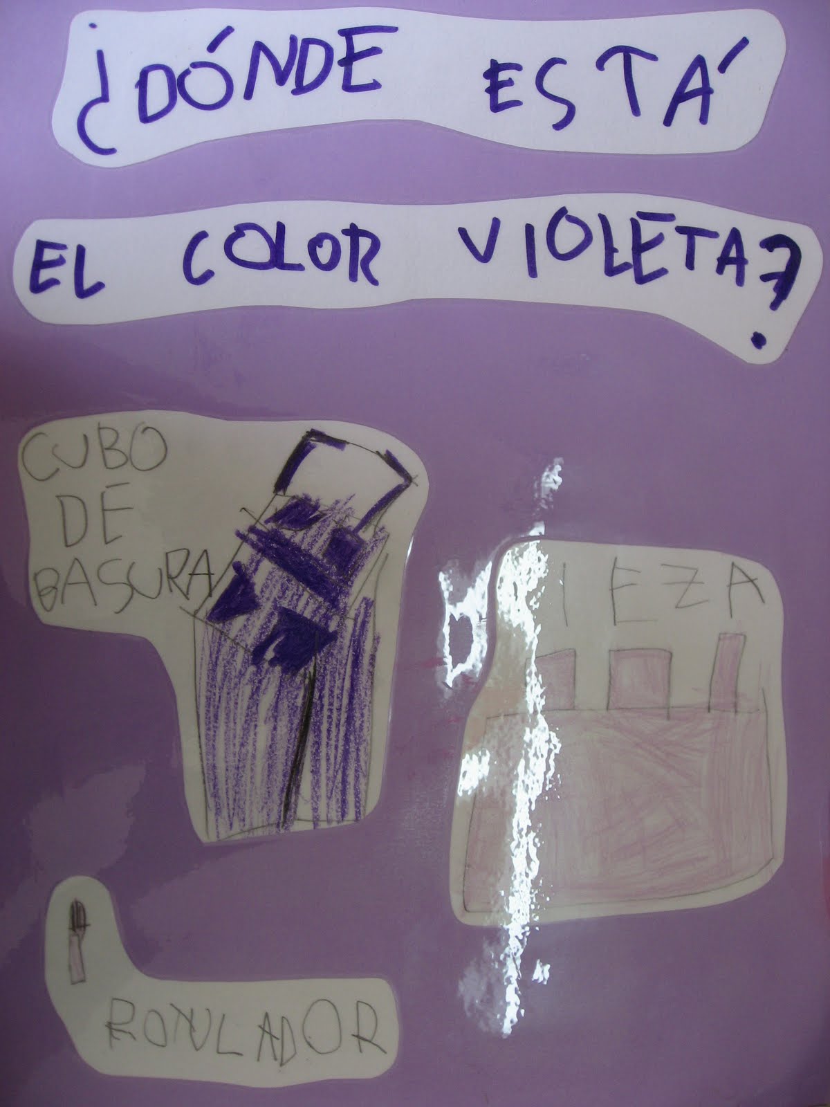 Dibujos de objetos de color morado - Imagui