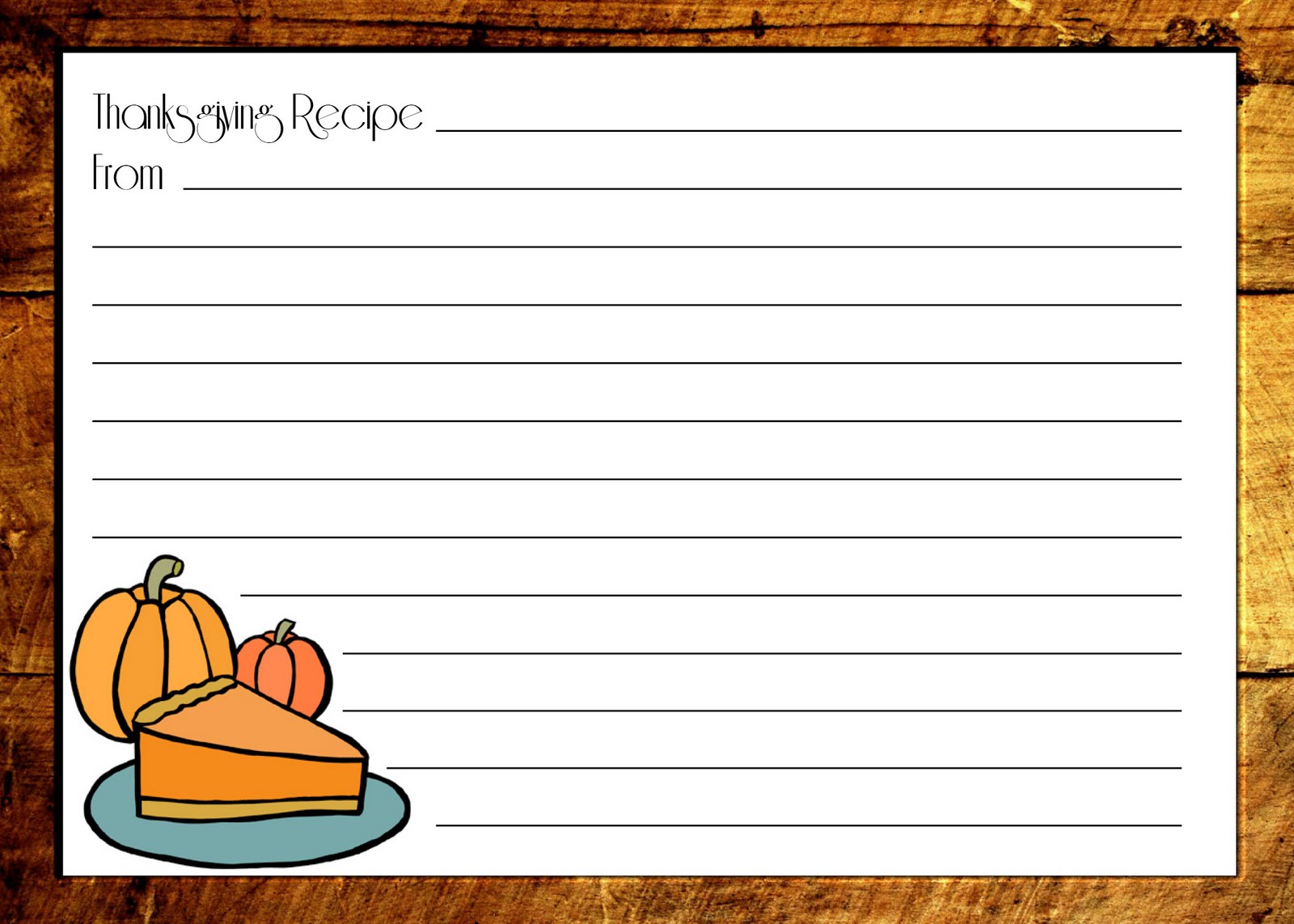 courtney herod | blog: Holiday Recipe Cards