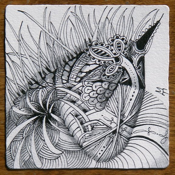 Zentangle: Morning Zentangle and