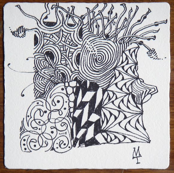 Zentangle: Playing in the Shade