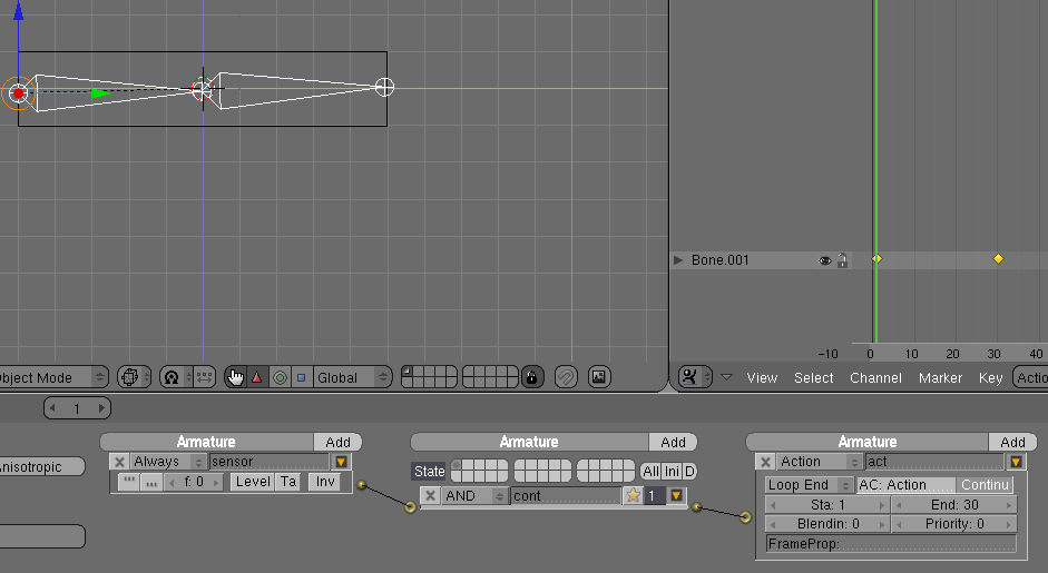 Blender Tutoriais Tutorial Animação Bonesossos Para Bge