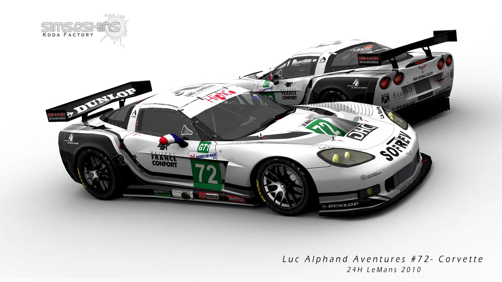 Collection Of Race Cars: Luc Alphand Aventures LMS & 24H LM 2010 : rFactor