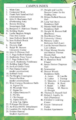 Garrison's Map Revisions: Samford University, 2008