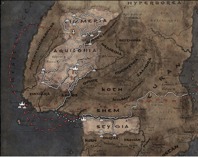 1 XP to LvL: age of conan map
