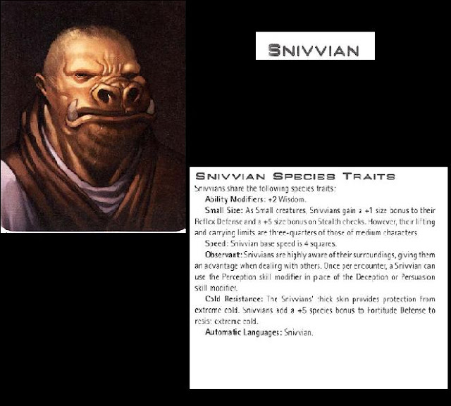 1 XP to LvL: STAR WARS OLD REPUBLIC SPECIES