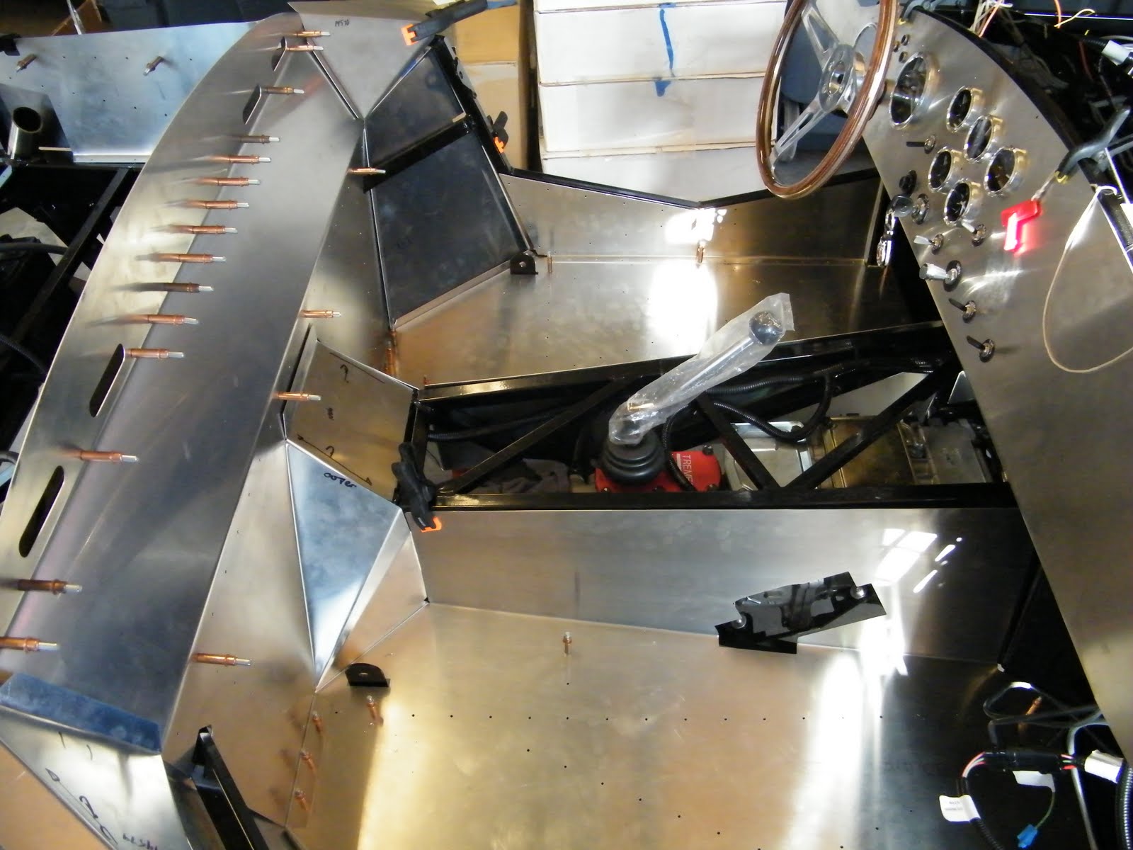 Fraser's FFR Cobra Build: Cockpit Aluminum Panels – 8 Hours