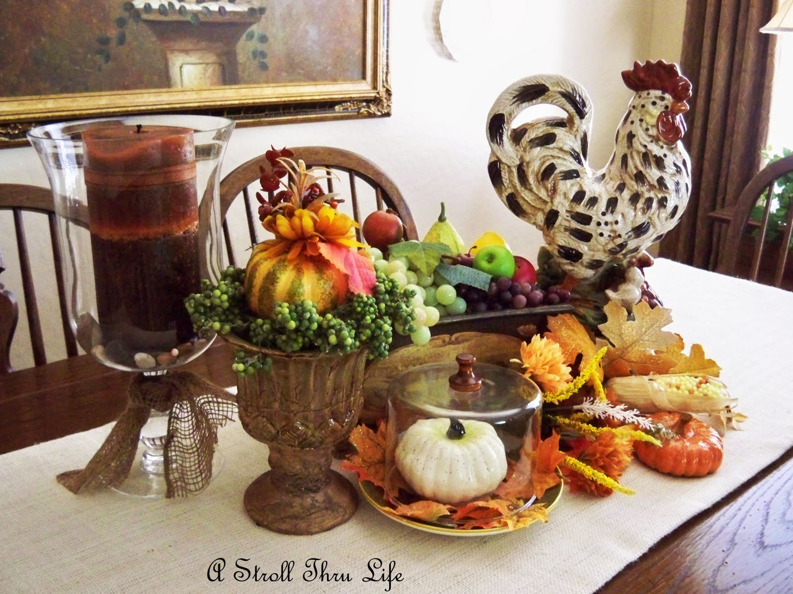 Impromptu Dinner Party-Revamp What You Have - A Stroll Thru Life