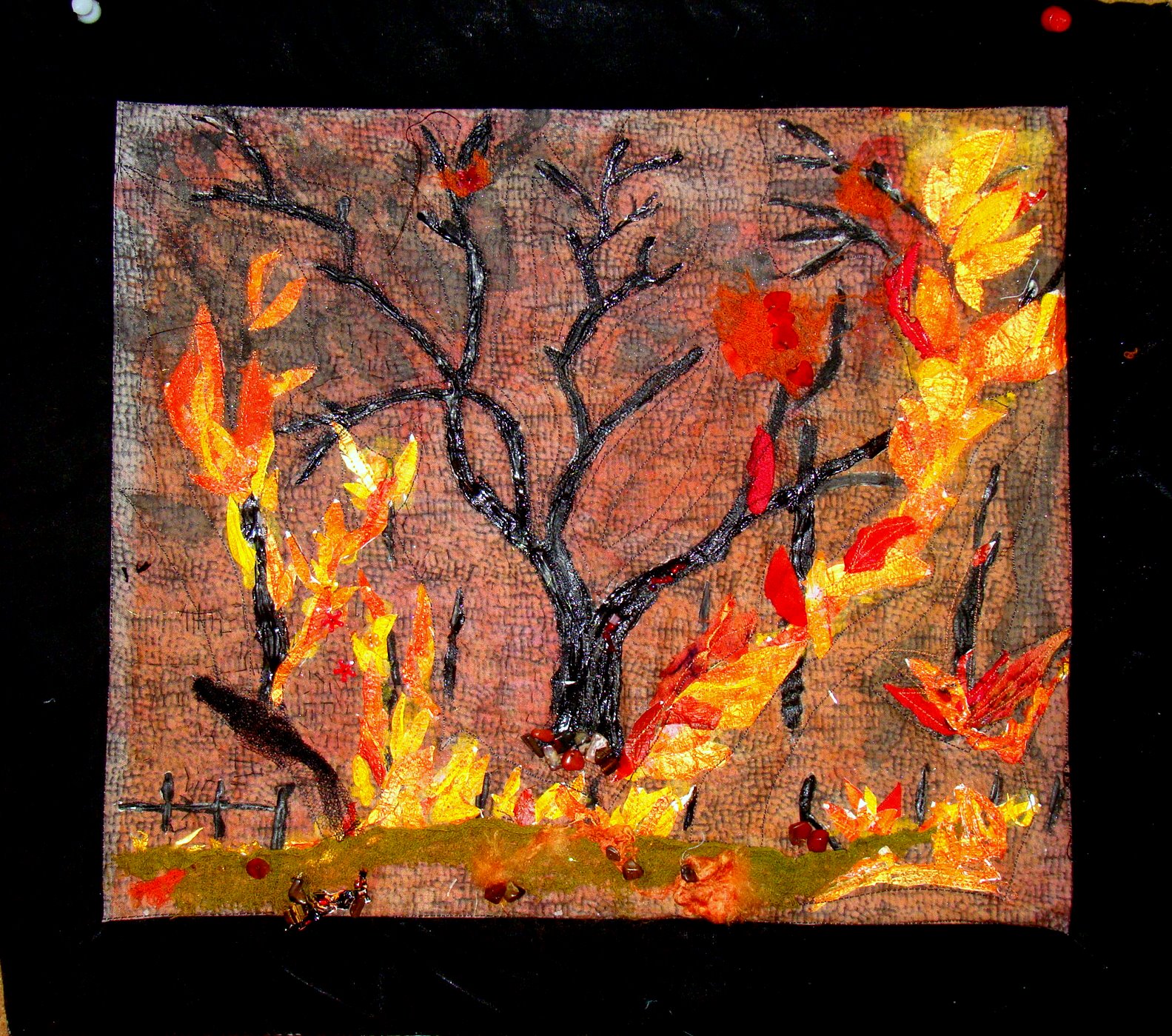 HAIKU ART..: (Beginnings) Fire-storm