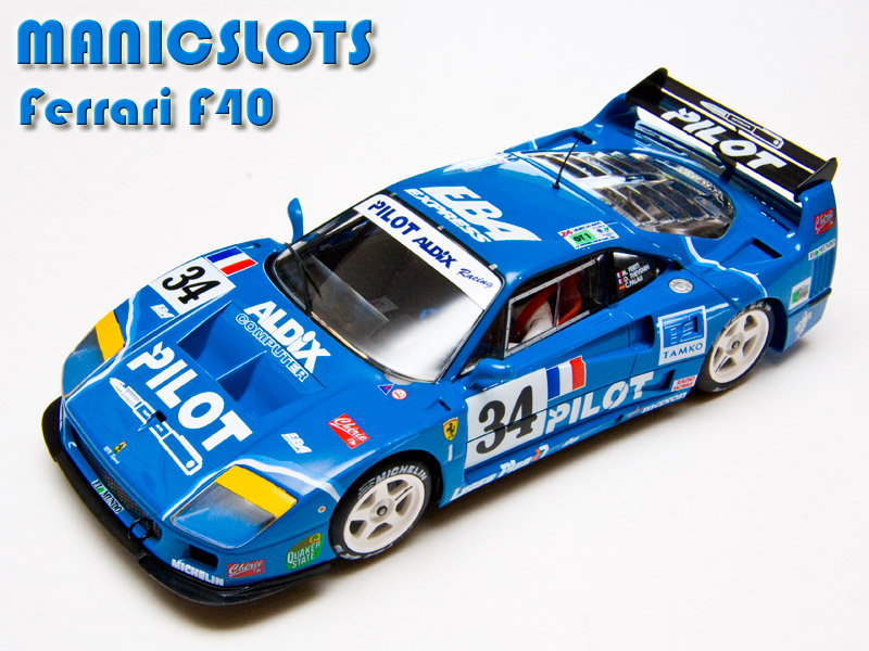 ManicSlots' slot cars and scenery: GALLERY: Ferrari F40