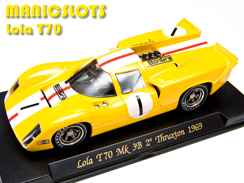 ManicSlots' slot cars and scenery: GALLERY: Fly Lola T70 Mk3B