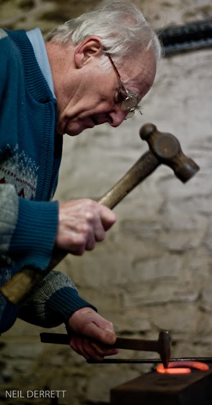 Neil Derrett Photography: Candid Portraits - Derek the Master Farrier