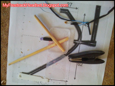 DIY Freetrack Trackir Track Clip Pro Headset: Headset for Freetrack ...