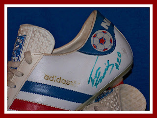 NORTH AMERICAN SOCCER LEAGUE: ADIDAS NASL CLEATS AUTOGRAPHED BY TREVOR ...