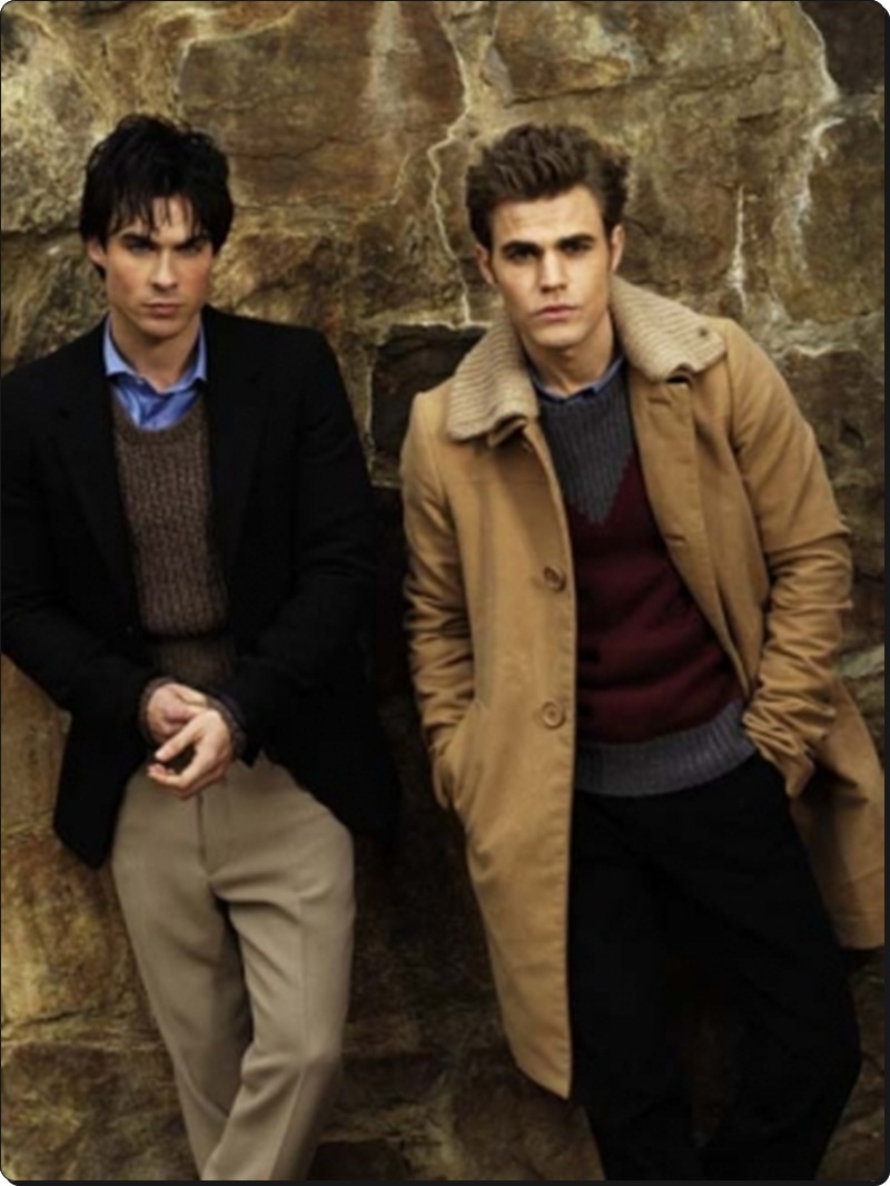 Blog LuvBlood: Ian Somerhalder e Paul Wesley na GQ Germany