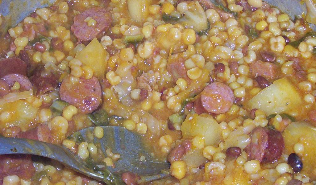 cachupa rica pour dix sérieux mangeurs (Cap Vert)